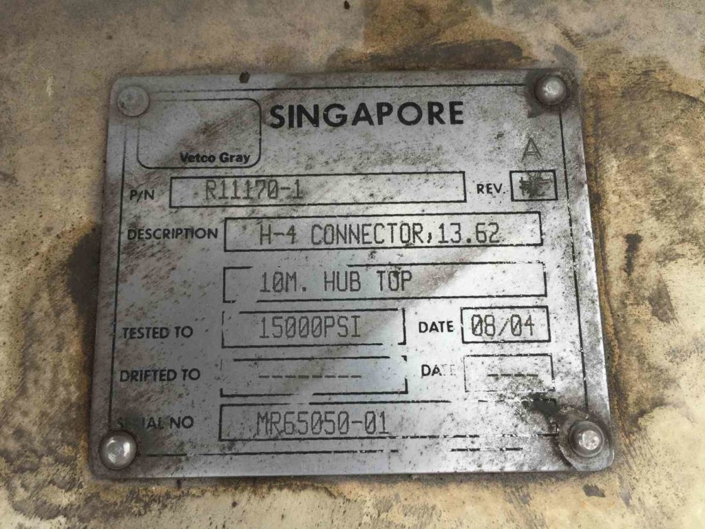 13-5/8" 10M H4 CONNECTOR - Maps Offshore Services