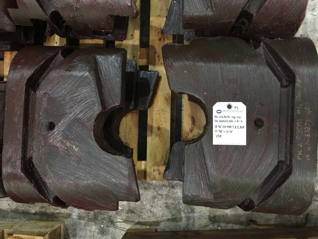 VARIABLE BORE RAM SIZE 5-7/8" TO 3-1/2" FOR 18-3/4" 15K T/TL BOP - Maps ...