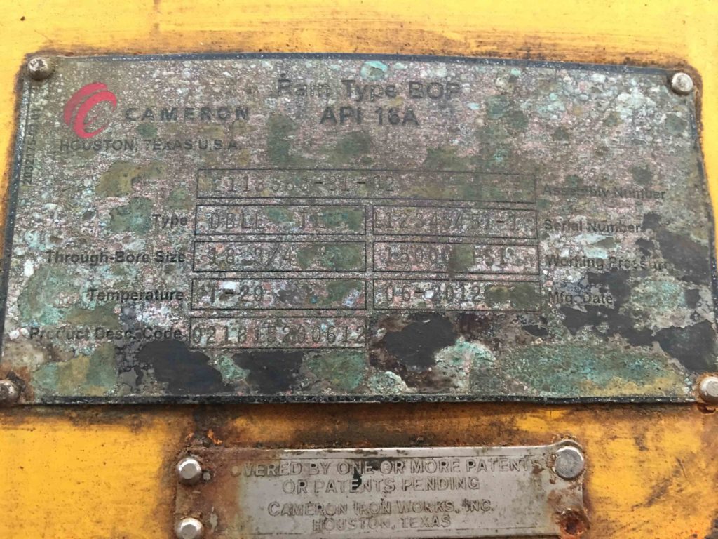 18-15M TL SINGLE BOP WITH ST LOCK - Maps Offshore Services