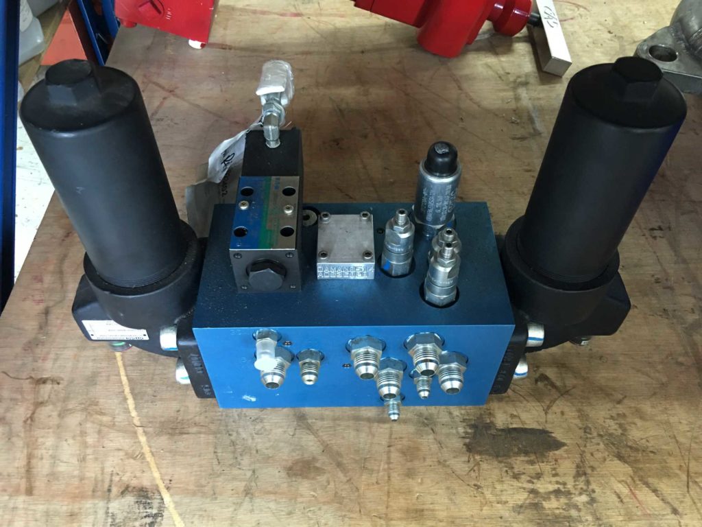 HPU MANIFOLD ASSEMBLY FOR MANUAL BRAKE - Maps Offshore Services