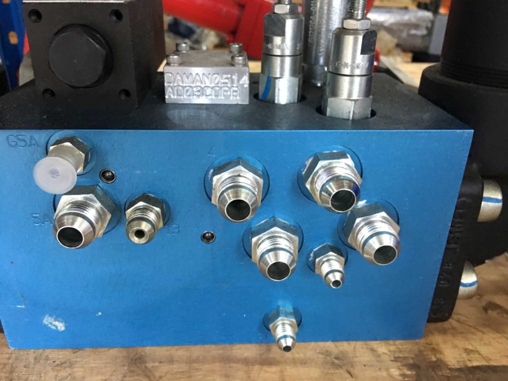 HPU MANIFOLD ASSEMBLY FOR MANUAL BRAKE - Maps Offshore Services