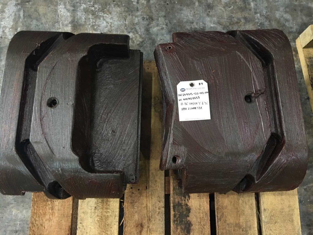 UPPER & LOWER SHEAR BLIND RAM BLOCK 18-3/4" 10K/15K T/TL BOP - Maps ...