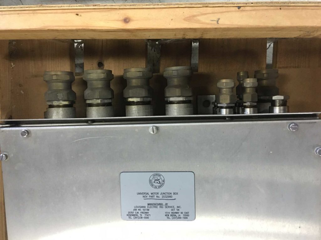 UNIVERSAL MOTOR JUNCTION BOX - Maps Offshore Services